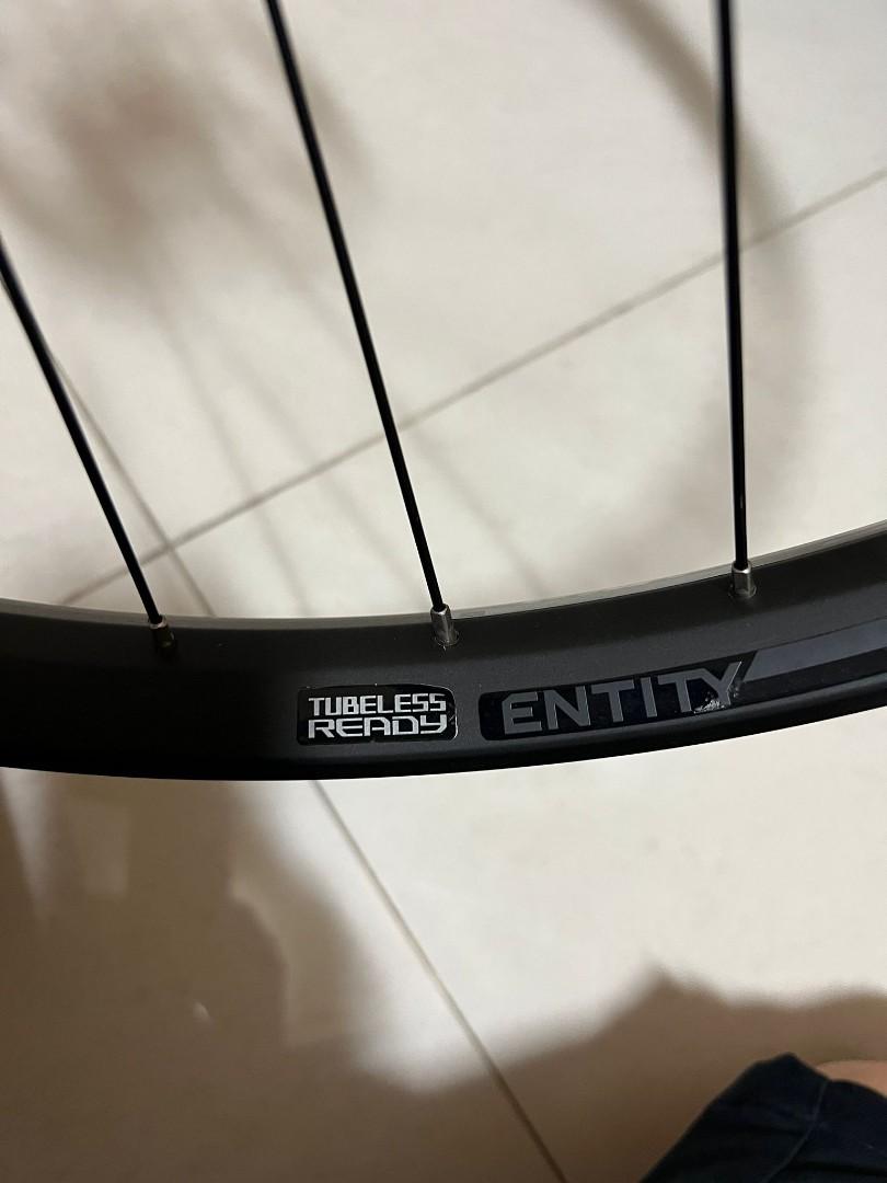 Original T8 wheel. Entity brand 27.5 wheels, tubeless ready(front and ...