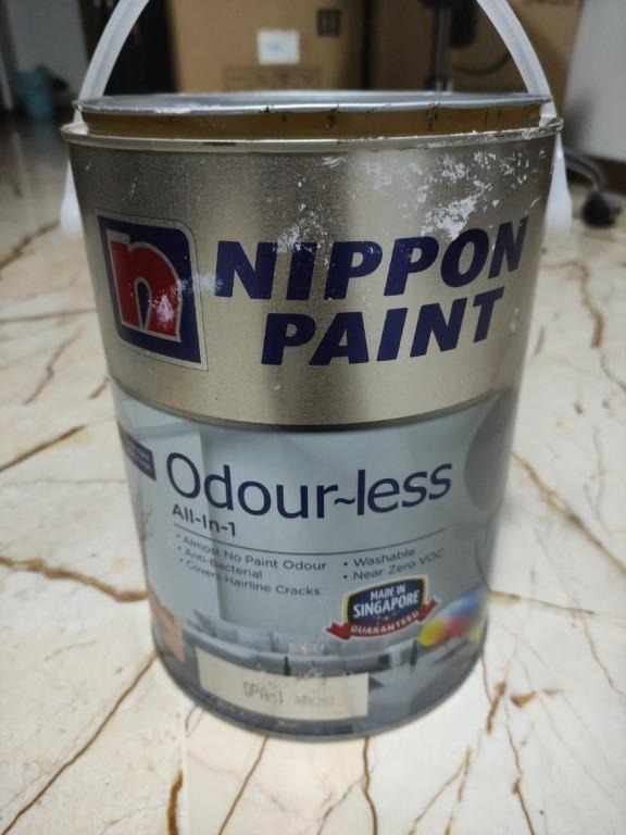 Paint Nippon Odourless All-in-1 Snowflakes 1164, Furniture & Home ...