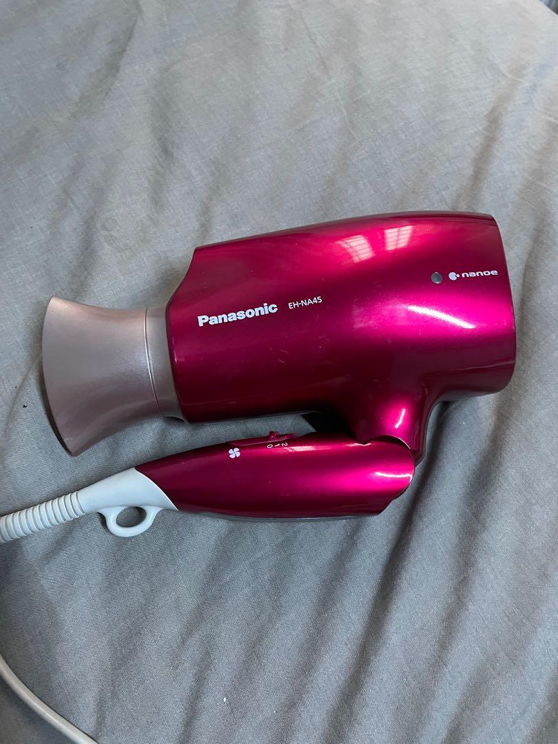 Panasonic Hair dryer EH-NA45 Nanoe Double Ions Foldables, Beauty ...