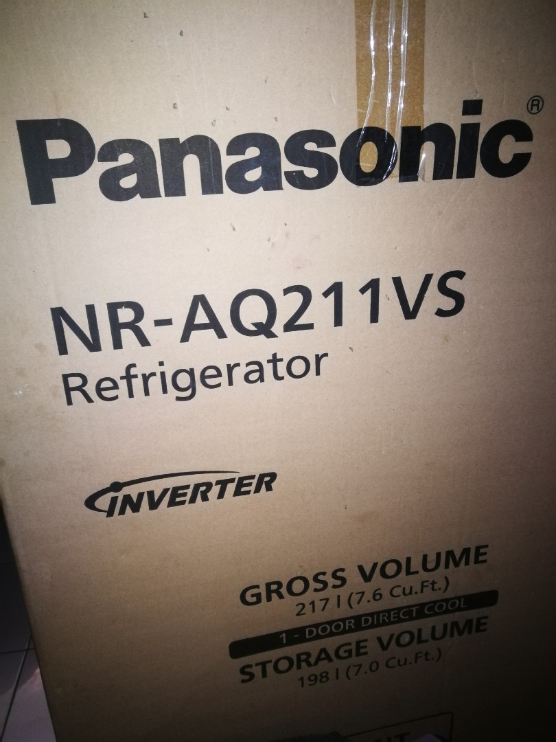Panasonic NR-AQ211VS, TV & Home Appliances, Kitchen Appliances ...