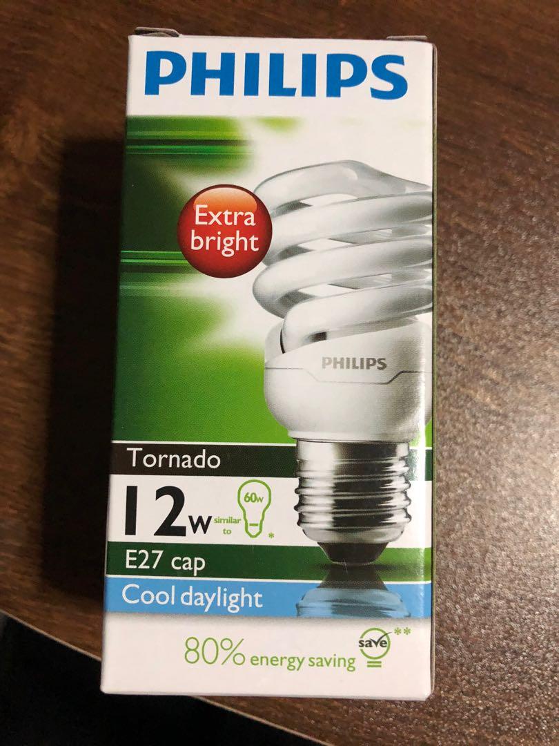 Philip light bulb, Furniture & Home Living, Lighting & Fans, Lighting ...