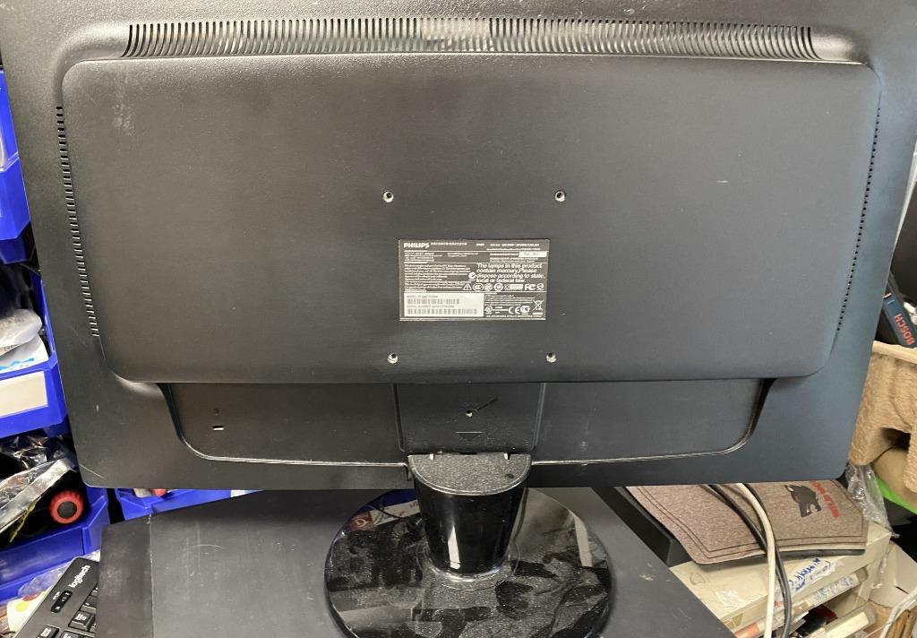 Philips 24 monitor Philips 244E1 100% working, 電腦＆科技, 電腦周邊及配件, 電子屏幕 ...
