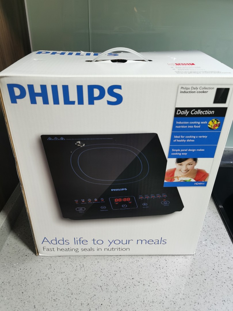 Philips Induction Cooker HD4911, TV & Home Appliances, Kitchen ...