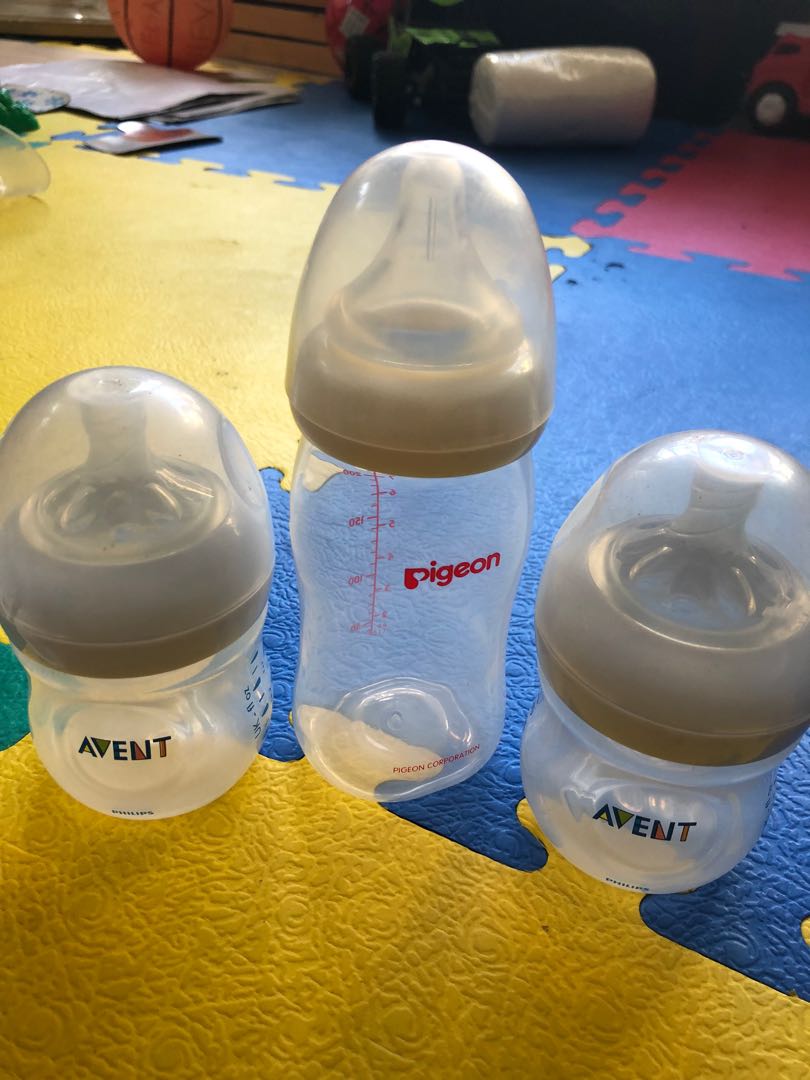 Pigeon and Avent bottles, Babies & Kids, Nursing & Feeding ...