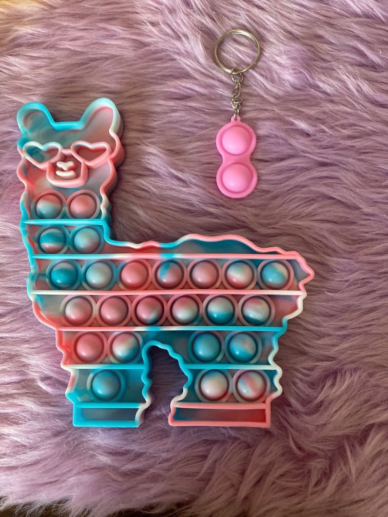 Pink fidget pack mini simple dimple and pink pop it, Hobbies & Toys ...