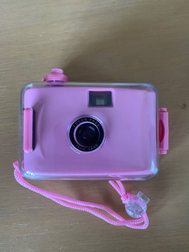 Pink Film Camera, Photography, Cameras on Carousell