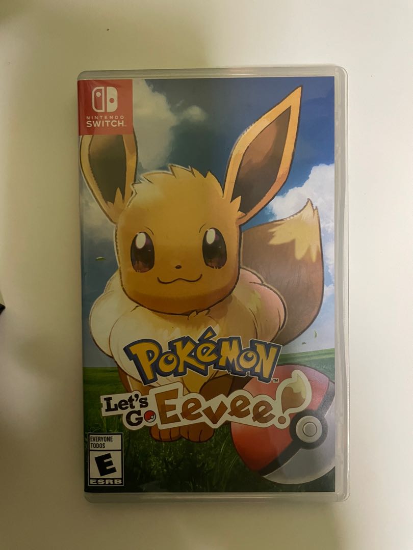 Pokemon Eevee Switch Game, Video Gaming, Video Games, Nintendo on Carousell