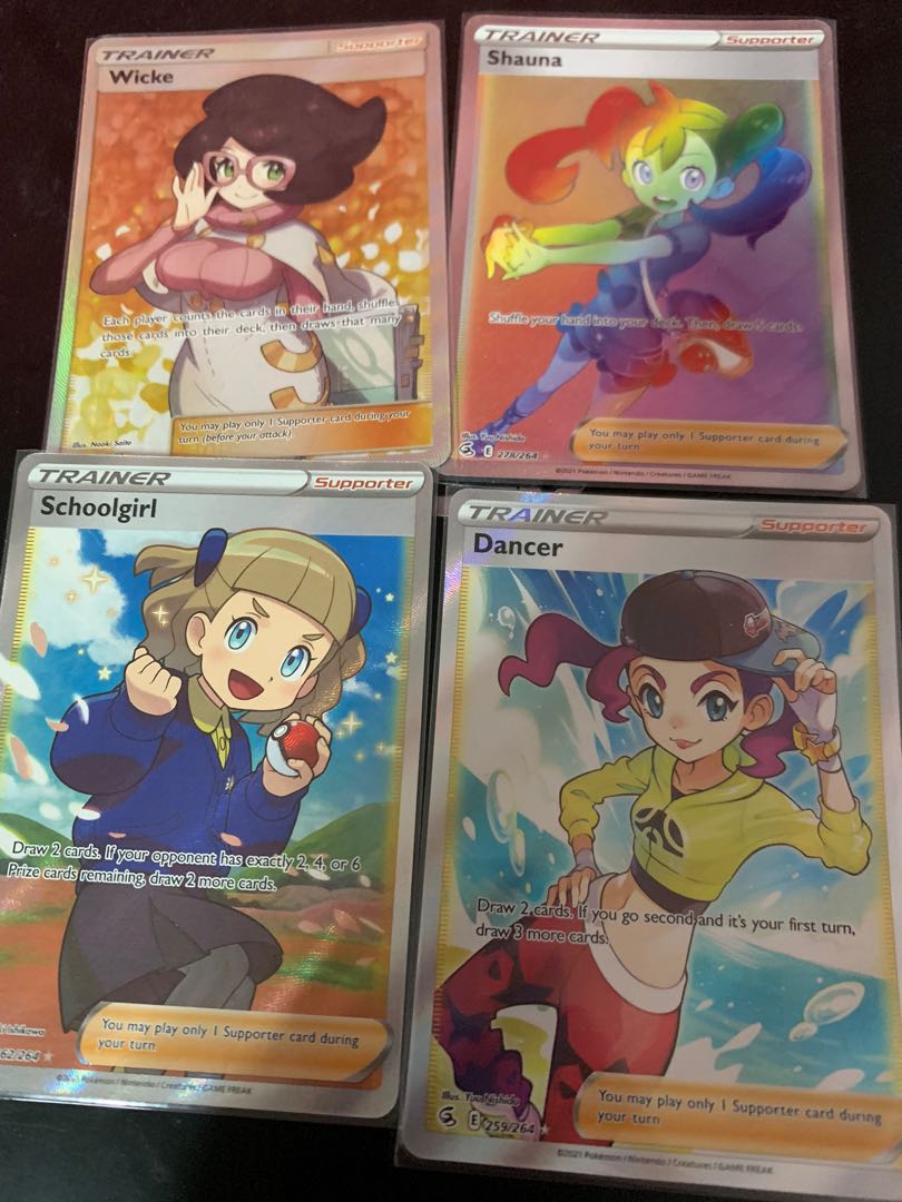 Pokemon Trainer cards clearance, Hobbies & Toys, Toys & Games on Carousell