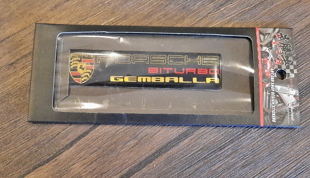 Porsche Badge/epoxy Badge Badge Car Sticker/porsche Logo 3D Letter ...