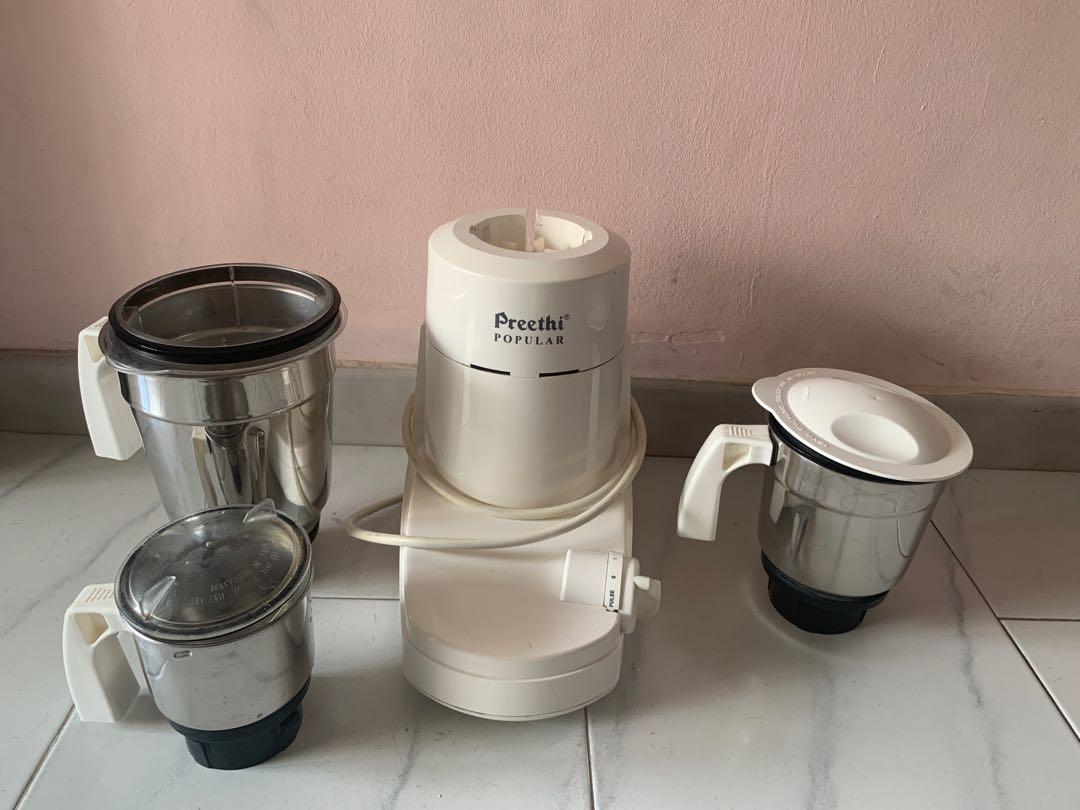 Preethi Mixer with 3 jars, TV & Home Appliances, Kitchen Appliances ...