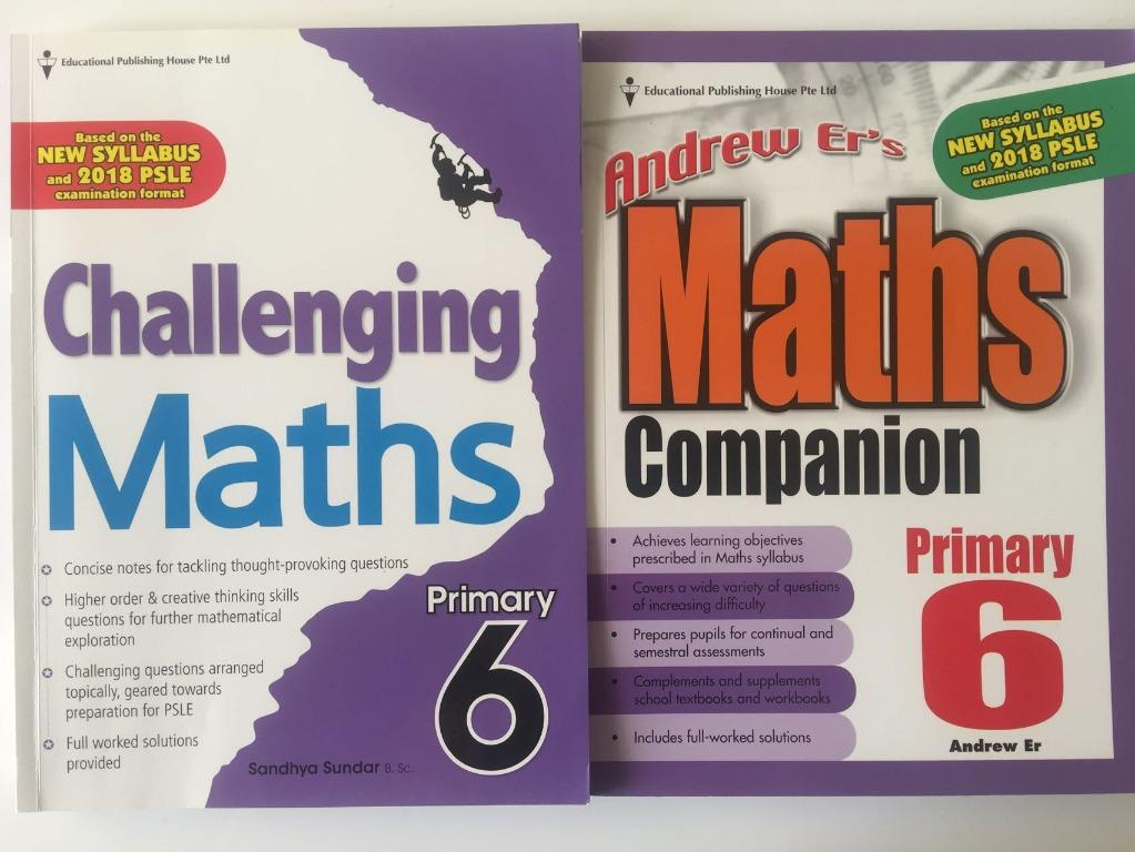 Primary 6 Maths Books_B1 (5Pcs), Hobbies & Toys, Books & Magazines ...