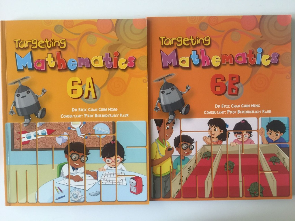 Primary 6 Maths Books_B2 (7Pcs), Hobbies & Toys, Books & Magazines ...