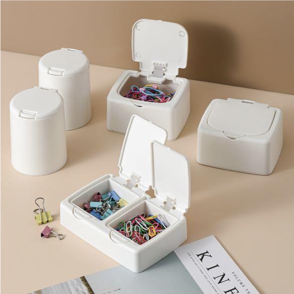 Push flap storage box with lid, Furniture & Home Living, Home ...