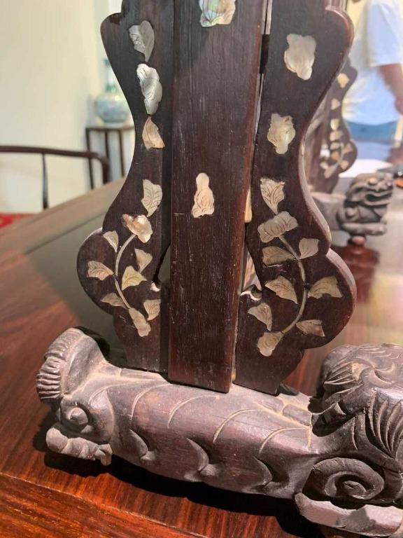 RARE 19th Century Antique Straits Chinese/Peranakan Mother-of-Pearl ...