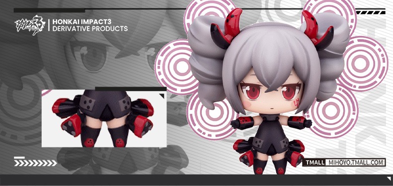 [READY STOCK] Honkai Impact 3 [Bronya] Black Nucleus Chibi, Hobbies ...