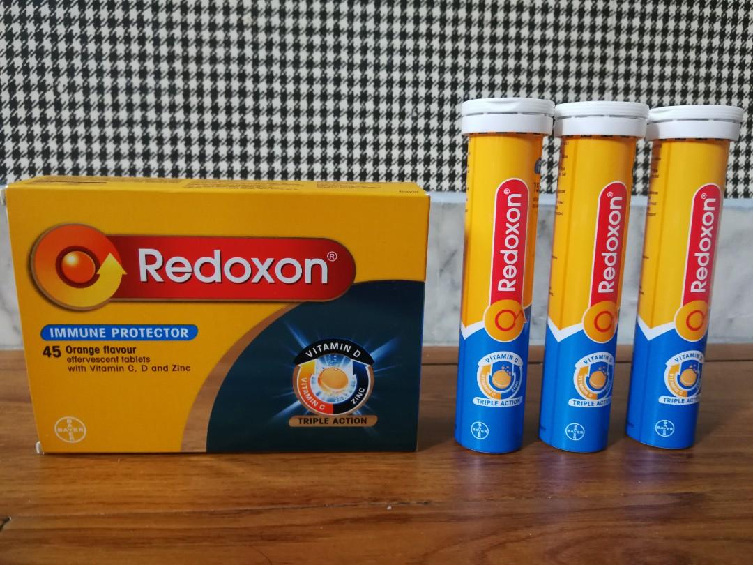 Redoxon Triple Action, Health & Nutrition, Health Supplements, Vitamins ...