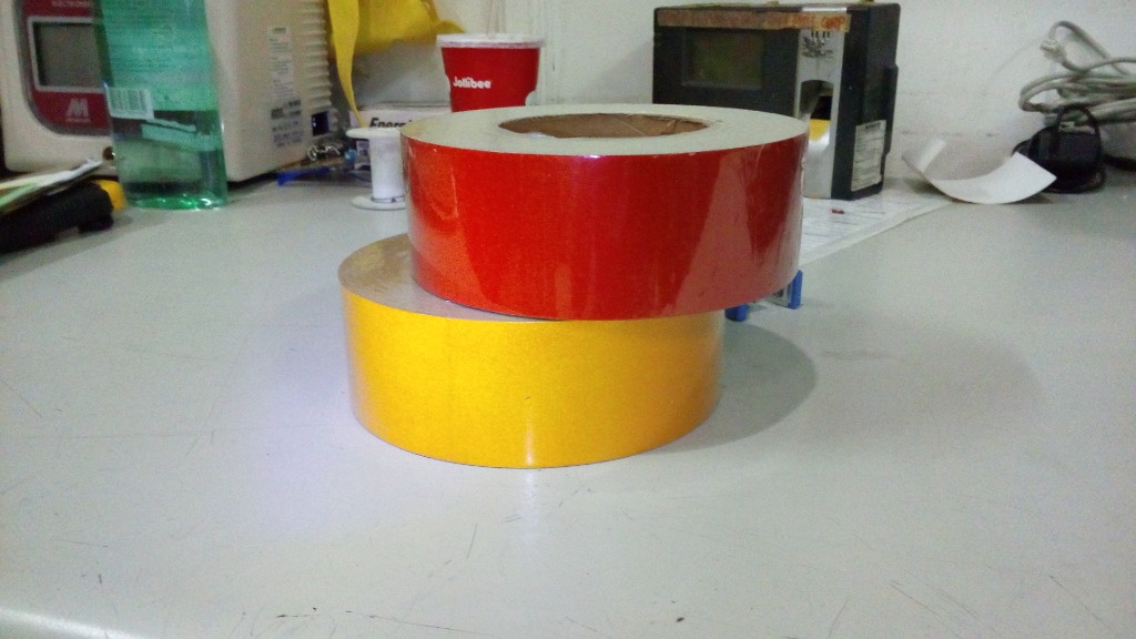Reflective tape reflectorized sticker tape, Commercial & Industrial ...