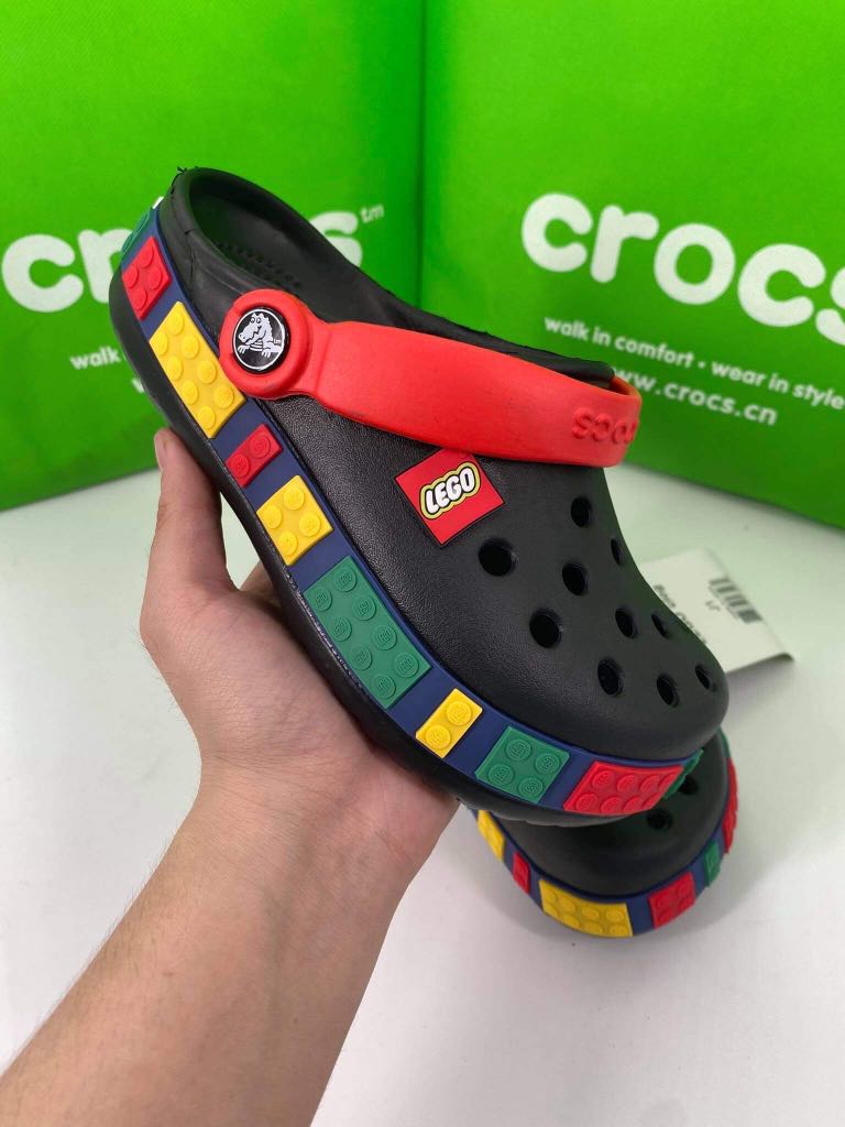 RUSH!! NEGO!! Crocs x Lego Classic Clogs for Kids, Babies & Kids ...