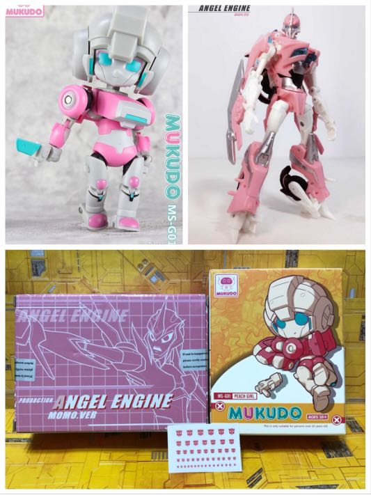 [Sale] Transformers APC Toys - APC-005 Angel Engine ( Momo Pink Version ...