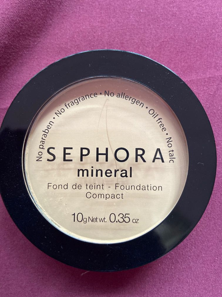 SAND Sephora Mineral Foundation Compact Powder, Beauty & Personal Care ...