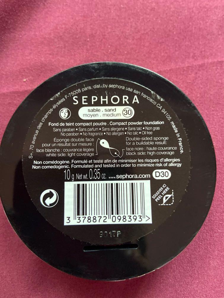 SAND Sephora Mineral Foundation Compact Powder, Beauty & Personal Care ...