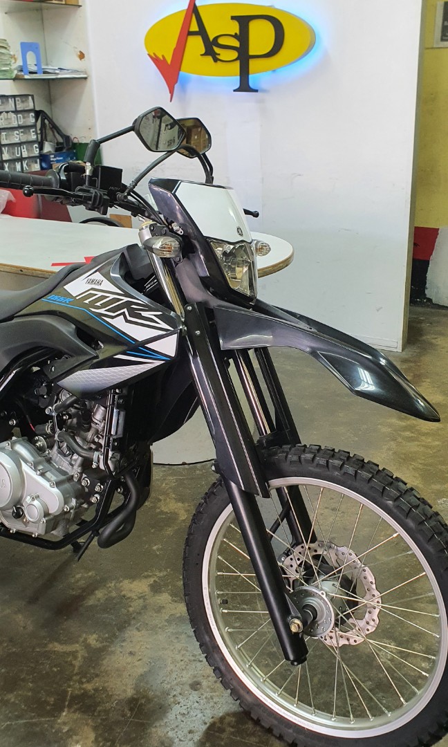 Scrambler/The all new WR155 Liquid Cooled fuel injection engine mated ...