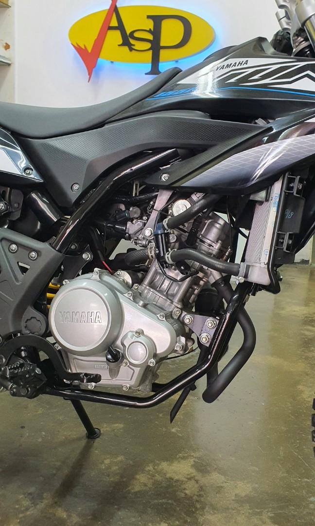 Scrambler/The all new WR155 Liquid Cooled fuel injection engine mated ...