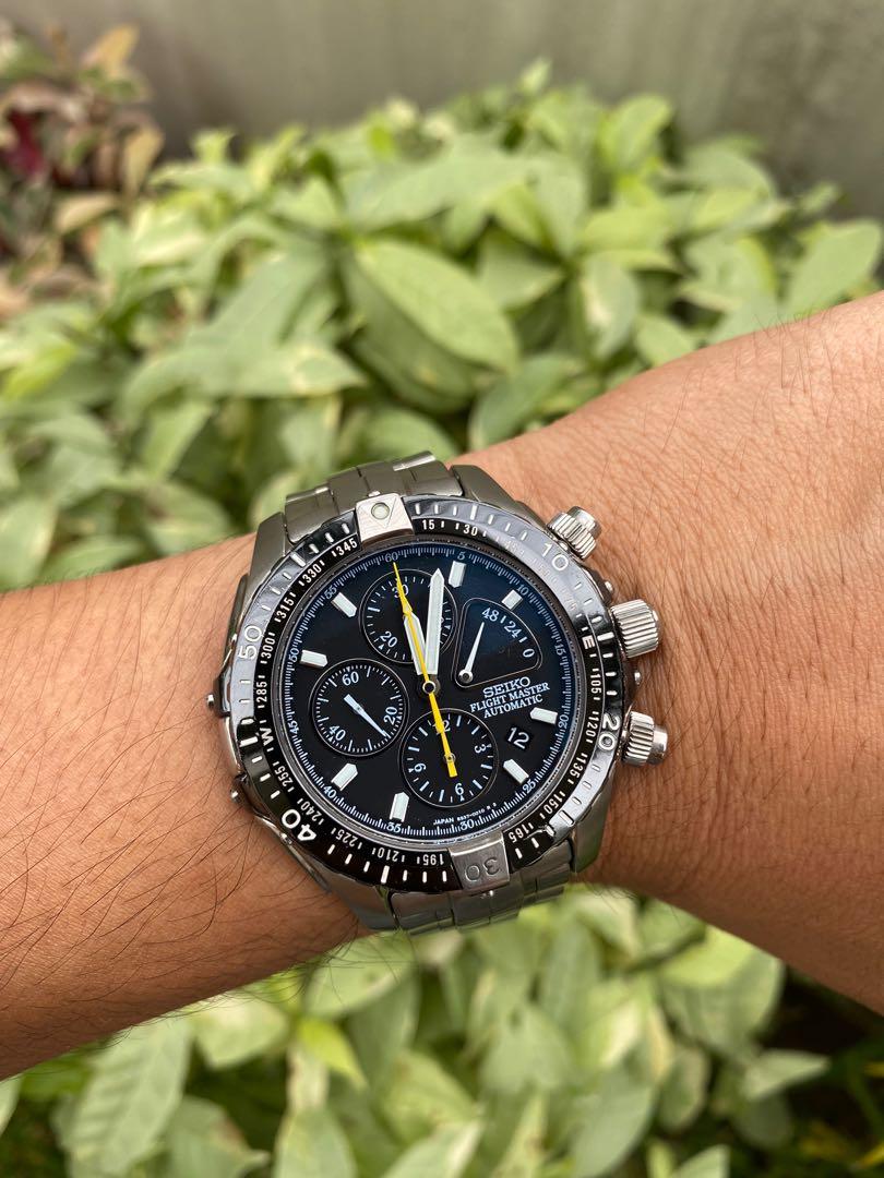 Seiko Flight Master, SBDS001, Luxury, Watches on Carousell