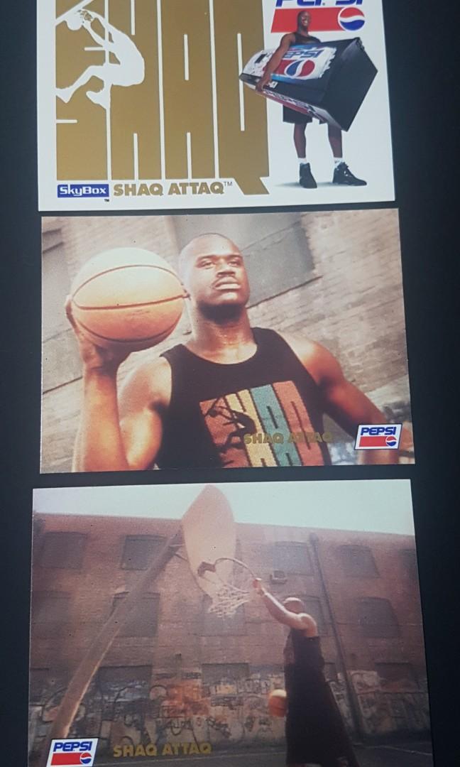 Shaquille O'neal Pepsi Cards, Hobbies & Toys, Toys & Games on Carousell