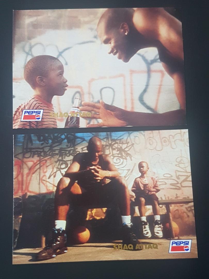 Shaquille O'neal Pepsi Cards, Hobbies & Toys, Toys & Games on Carousell