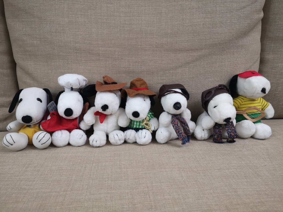 SIA Snoopy Soft Toy Collection, Hobbies & Toys, Toys & Games on Carousell
