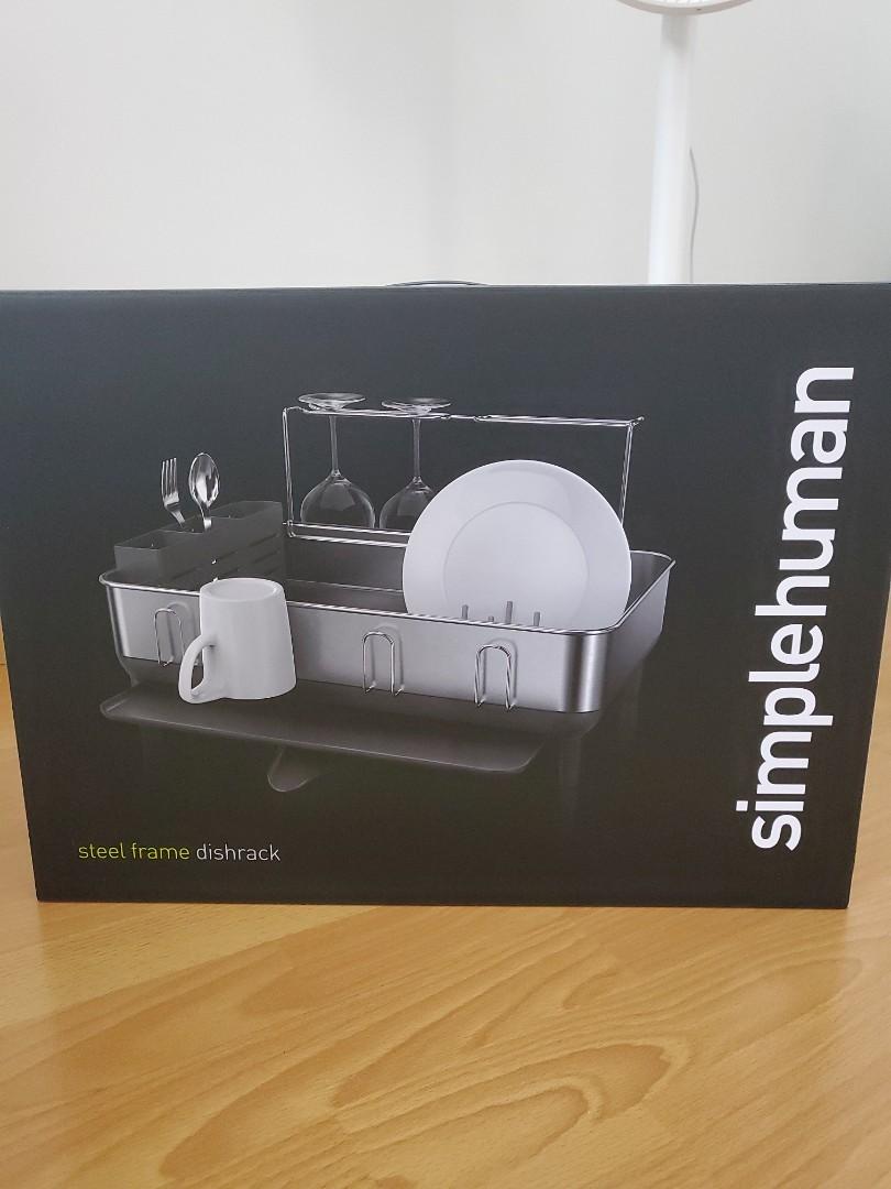 Simple human dish rack, Furniture & Home Living, Bathroom & Kitchen ...