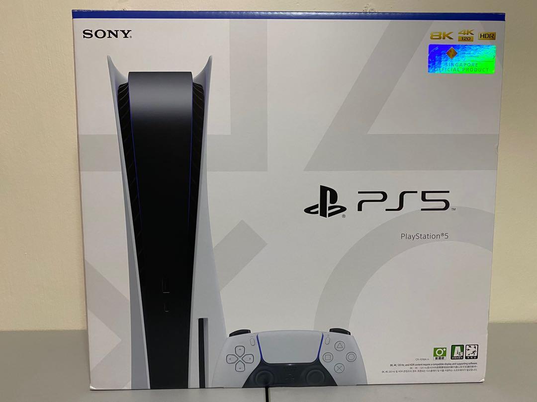 SONY PS5 DISC VERSION, Video Gaming, Video Game Consoles, PlayStation ...