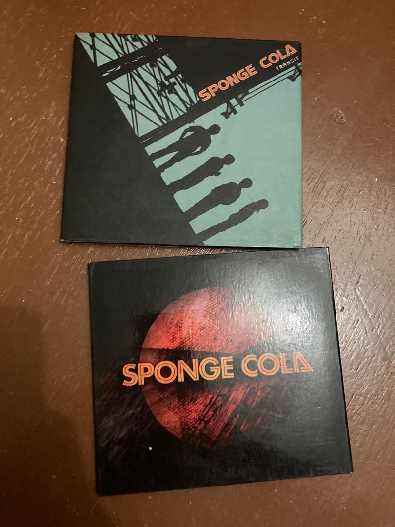 Sponge Cola set - Transit, self-titled, Hobbies & Toys, Music & Media ...