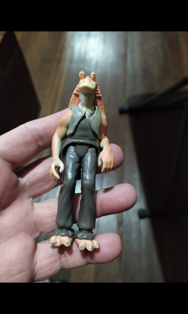 Star wars figure jar jar binks figure, Hobbies & Toys, Toys & Games on ...