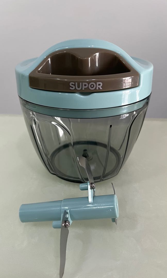 Supor manual food chopper 600ml, TV & Home Appliances, Kitchen ...