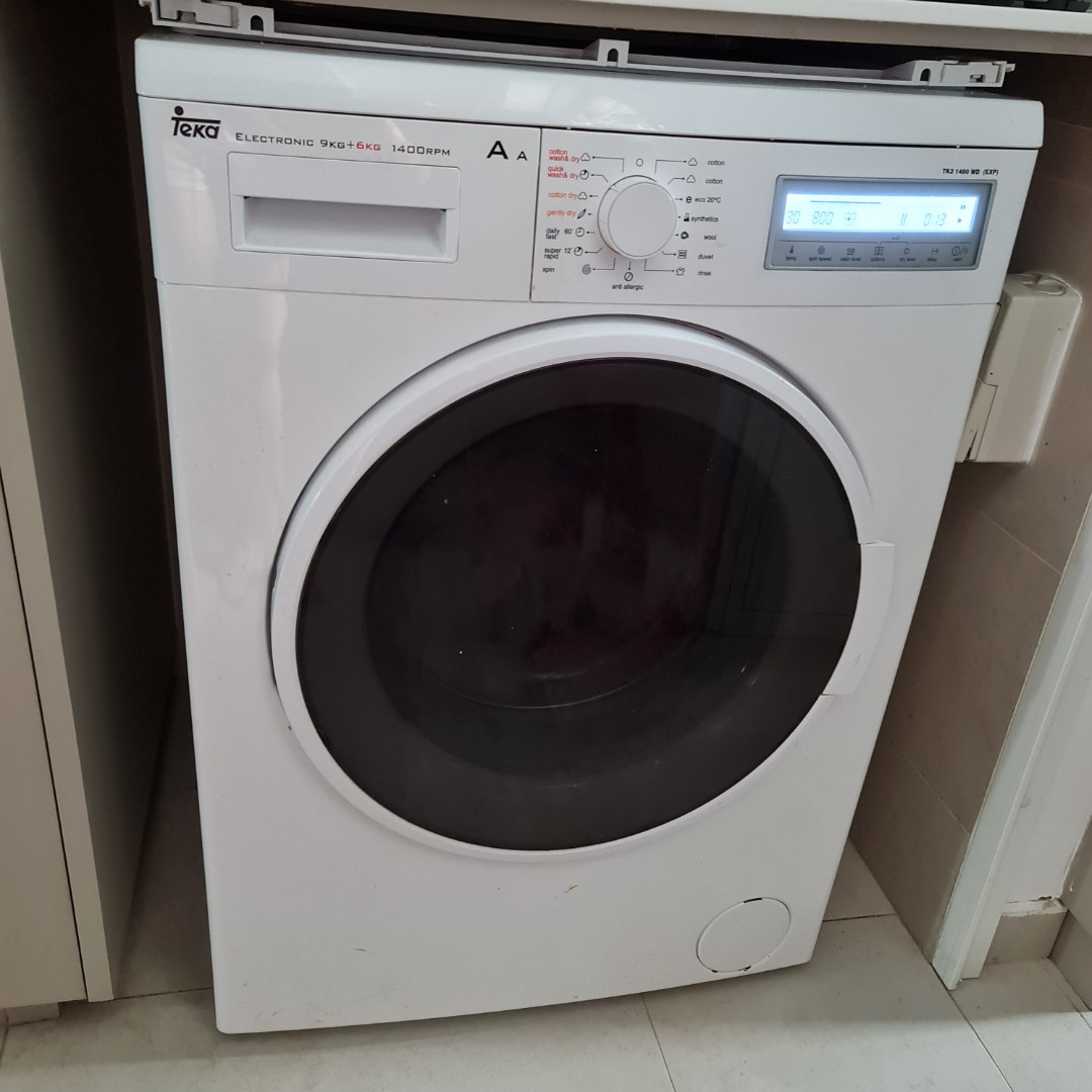 TEKA ELECTRONIC 9 KG + 6 KG TK3 1490 WD, TV & Home Appliances, Washing Machines and Dryers on ...