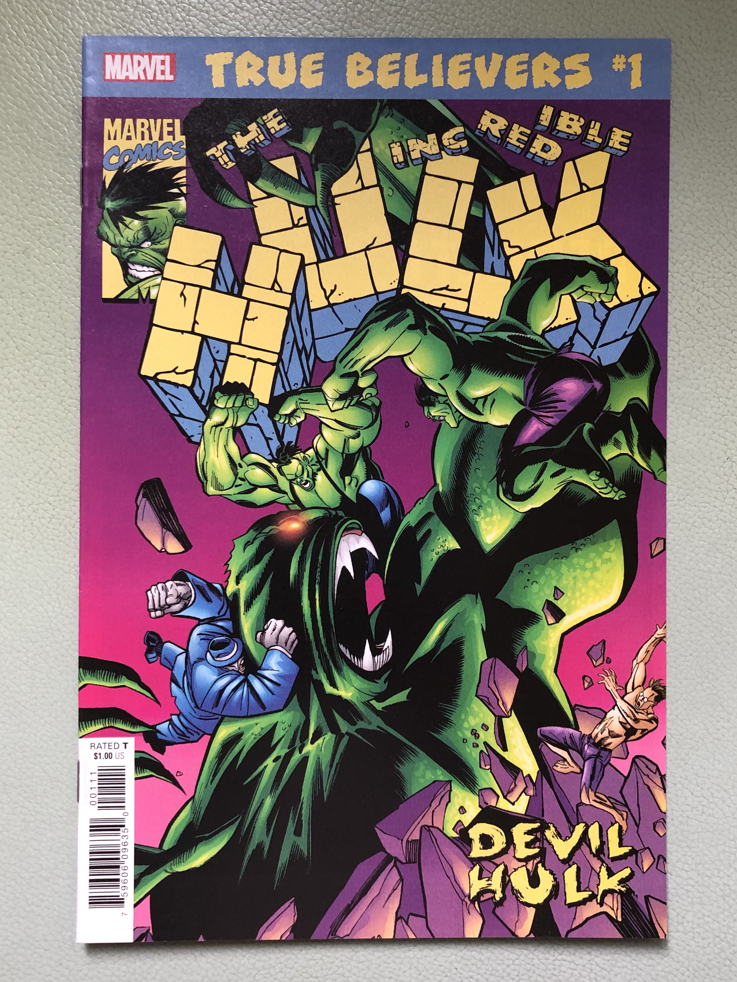 The Incredible HULK: Devil Hulk, Ron Garney,art, Marvel Comics, Hobbies ...