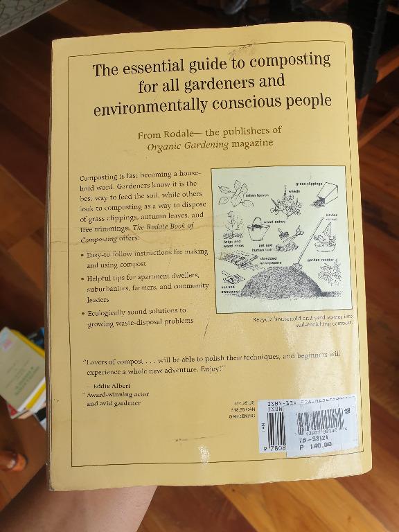 The Rodale Book of Composting: Easy Methods for Every Gardener by Grace ...