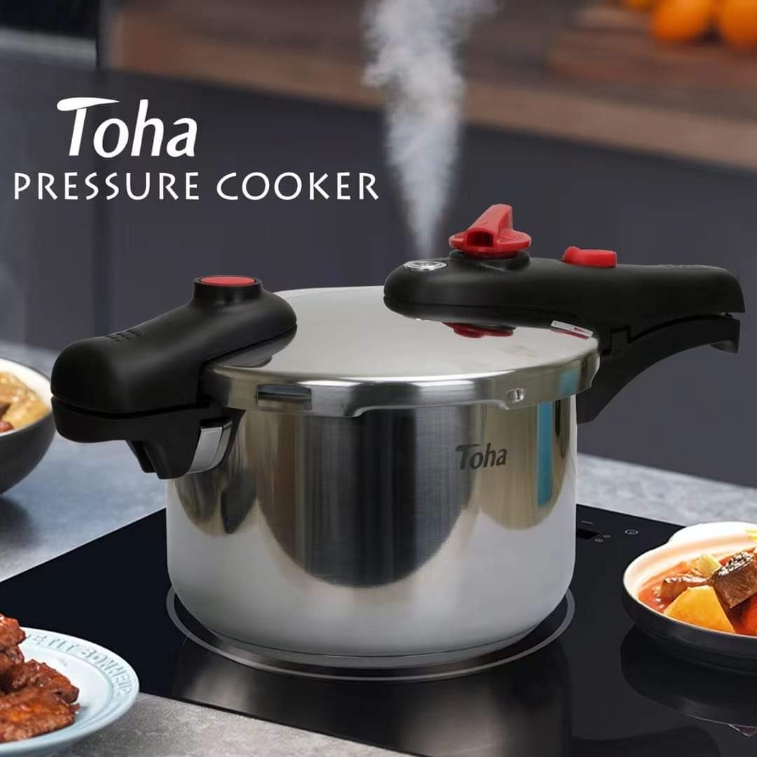 Toha Pressure Cooker Stainless Steel, TV & Home Appliances, Kitchen ...
