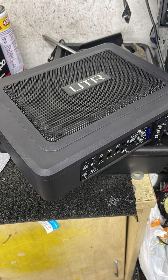 UTR Active underseat subwoofer for car, Car Accessories, Accessories on ...