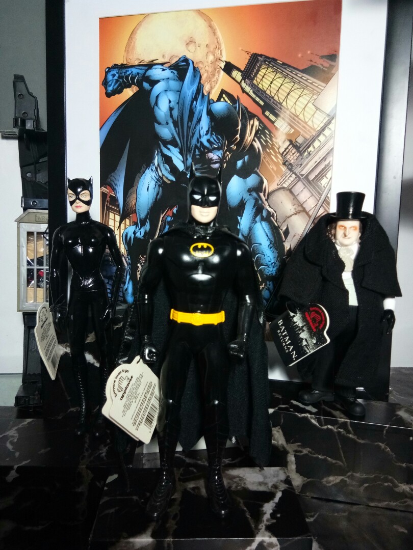 Vintage 1992 Applause Batman Returns 10" Inch Dolls The Penguin, Batman ...