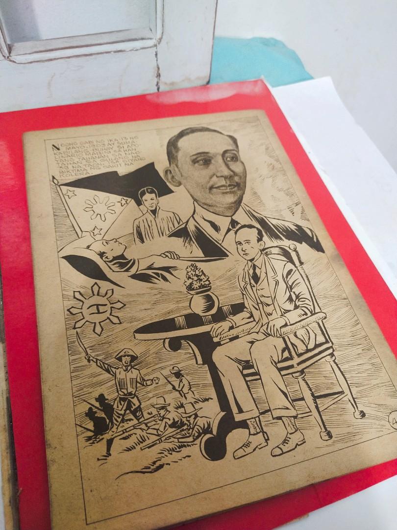 vintage comics about "APOLINARIO MABINI"/No covers/1970s era/Still good ...