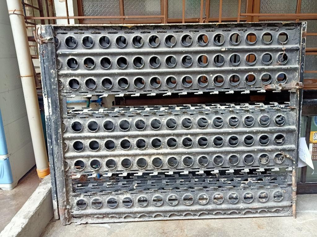 Vintage Steel Matting Gate, Furniture & Home Living, Furniture, Other ...