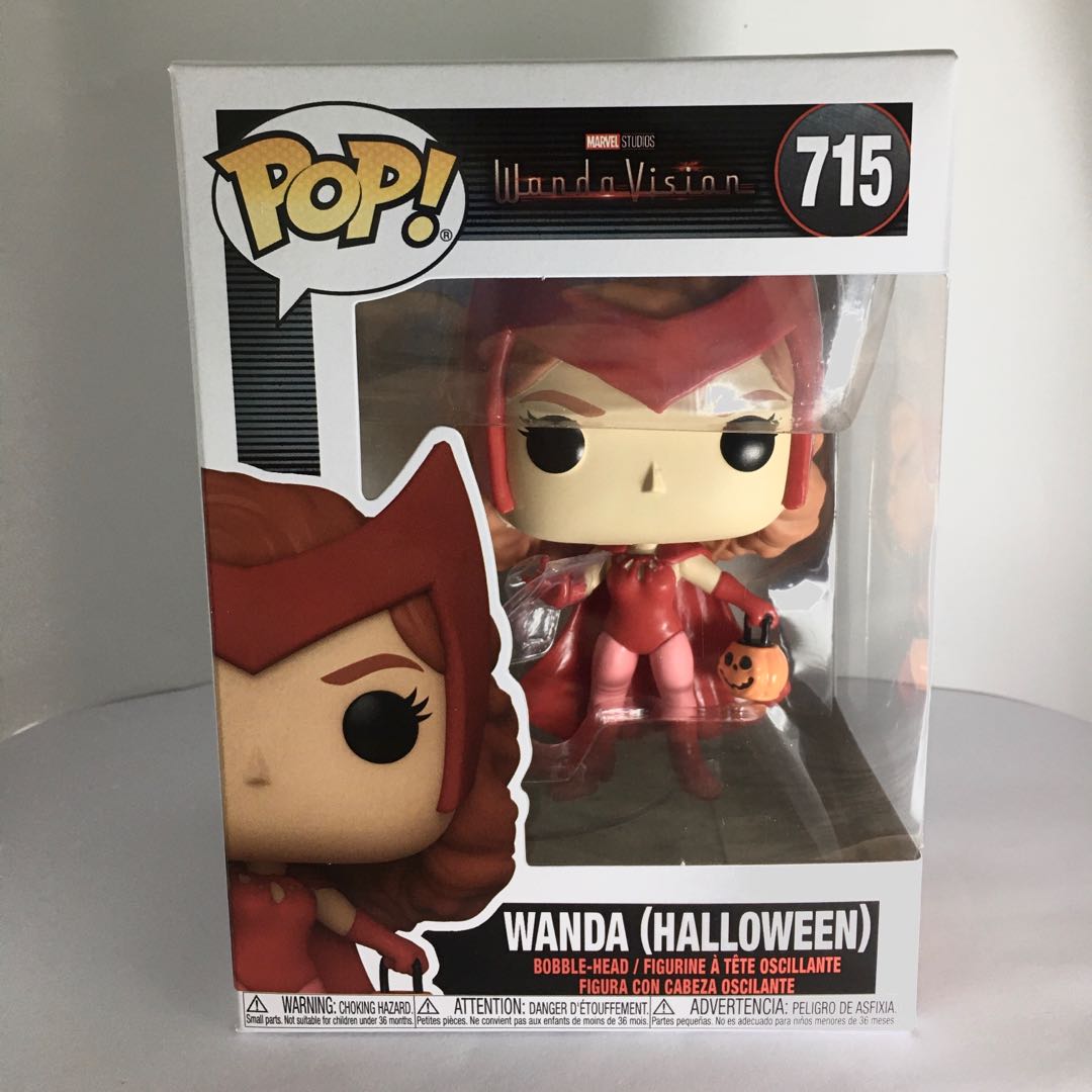 [預訂]《溫黛與幻視》(WandaVision) - 萬聖節Wanda Funko Pop!, 興趣及遊戲, 玩具 & 遊戲類 - Carousell