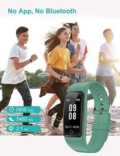 Willful Fitness Tracker Non Bluetooth Simple No App No Phone Needed Waterproof Fitness Watch ...