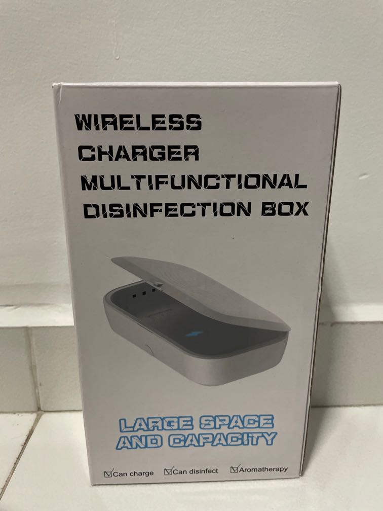 Wireless charger multifunctional disinfection box, Mobile Phones ...