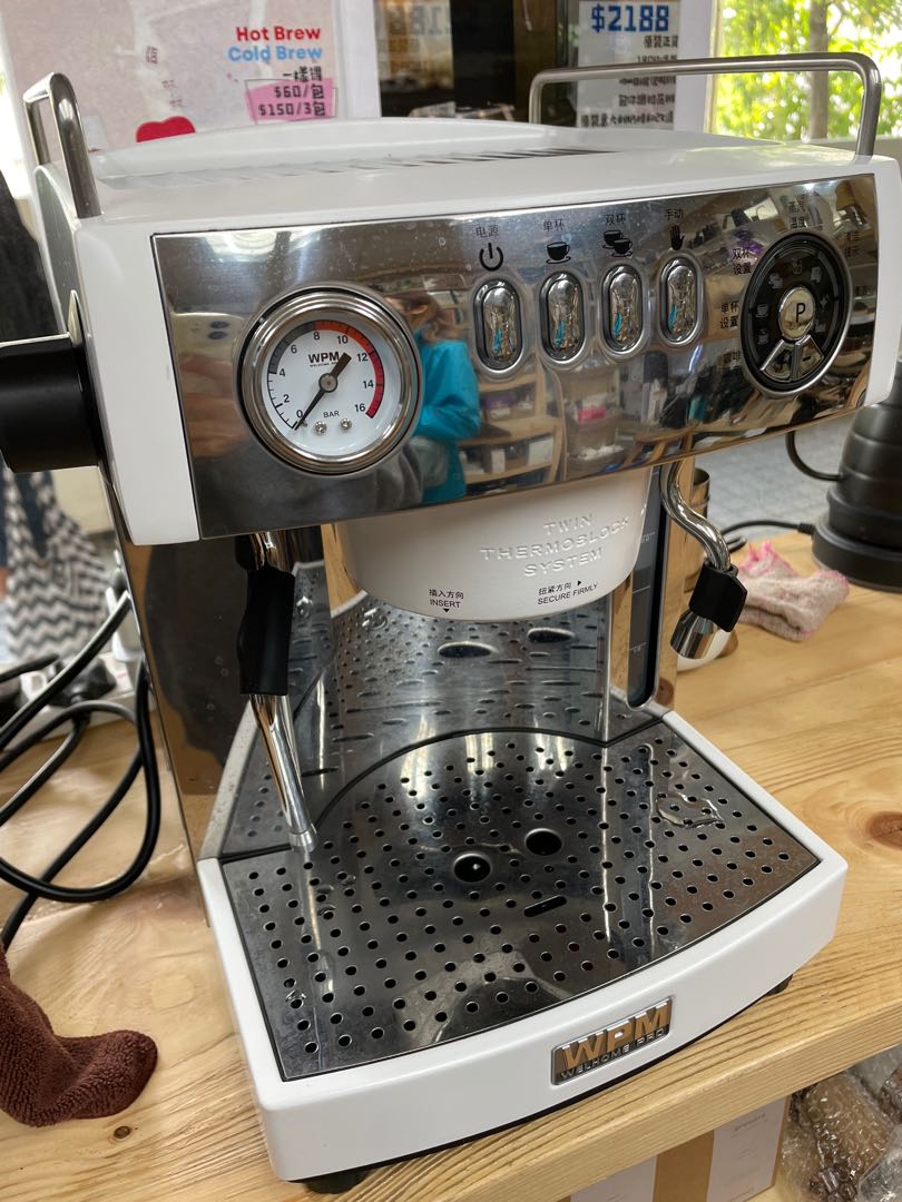 WPM KD 230 雙加熱塊意式咖啡機, 家庭電器, 廚房電器, 咖啡機及咖啡壺 - Carousell