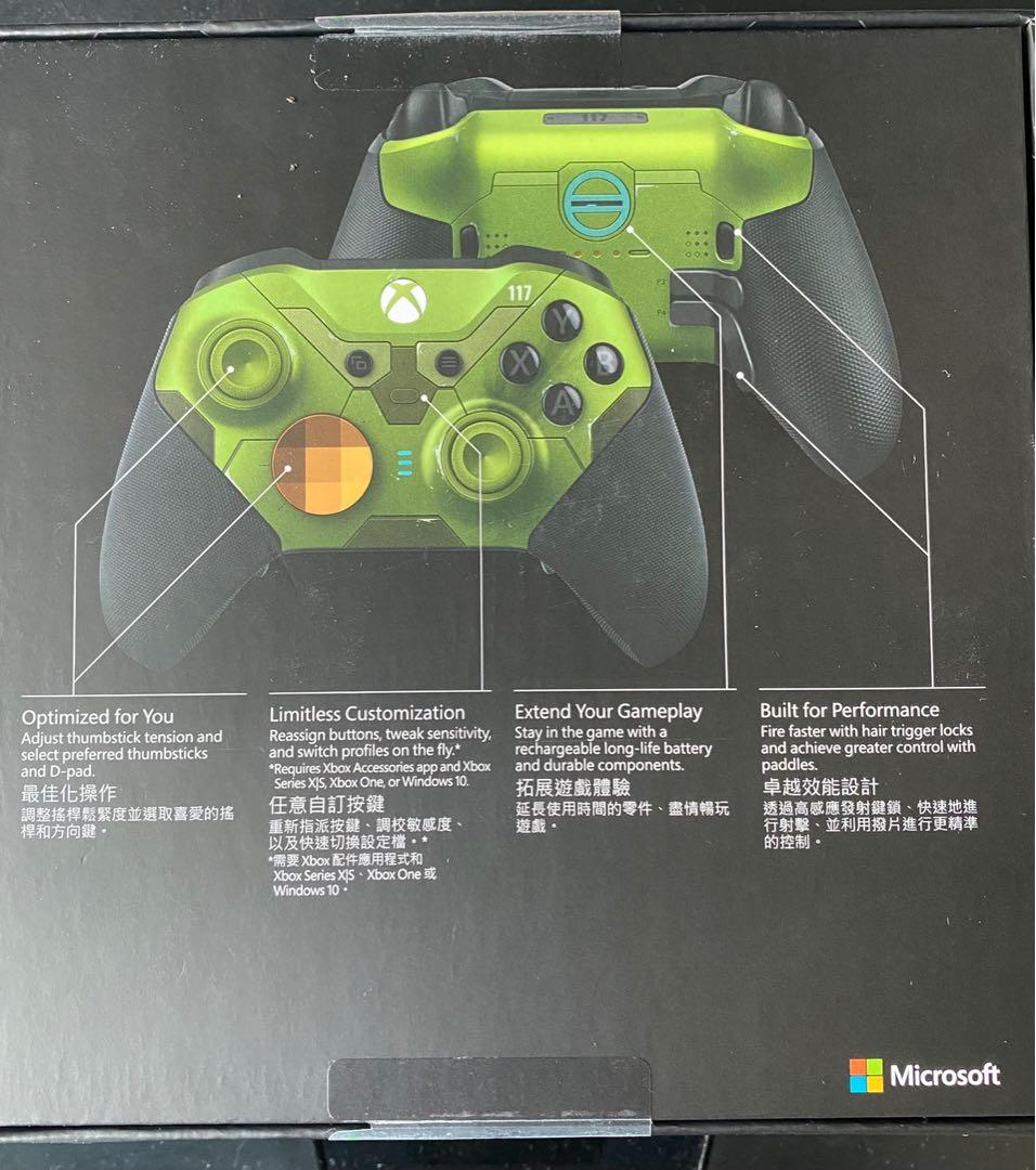 Xbox elite 2 halo infinite controller, Video Gaming, Gaming Accessories ...
