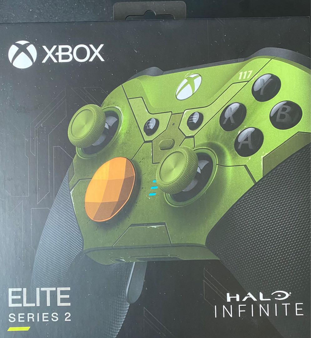 Xbox elite 2 halo infinite controller, Video Gaming, Gaming Accessories ...